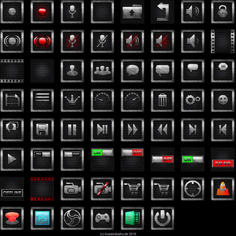 STREAM DECK buttons for your stream – Truss Industry Arts